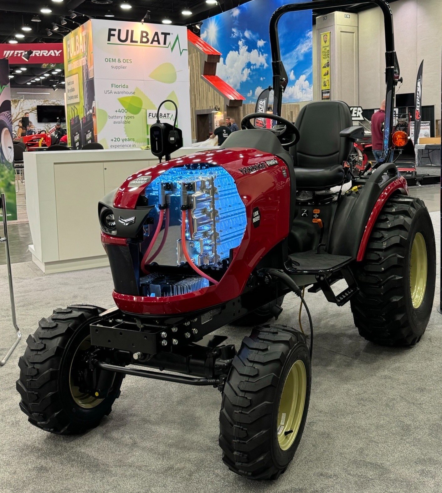 Yanmar Unveils Eleo Powered Electric Tractor Concept at Equip Expo 2024