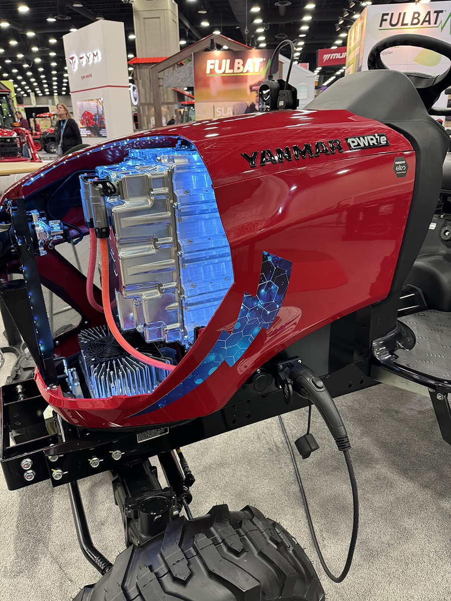 Yanmar Unveils Eleo Powered Electric Tractor Concept at Equip Expo 2024
